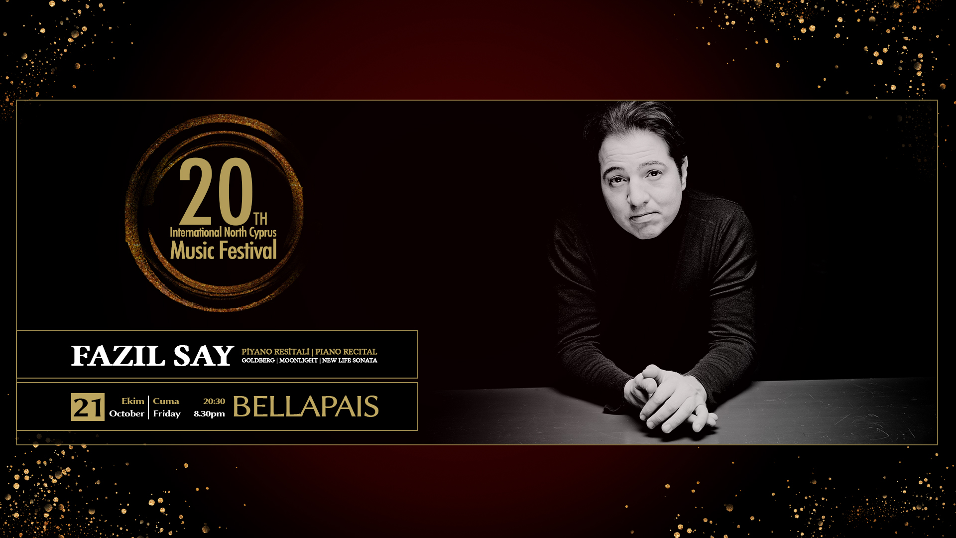 Fazıl Say, Uluslararası Kuzey Kıbrıs Müzik Festivali’nde resital ...