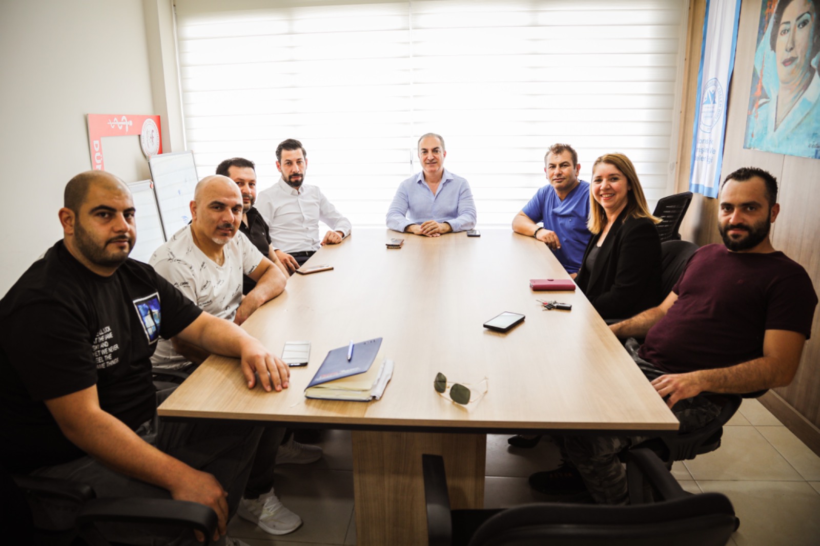 UBP milletvekili adayı Başman Hemşireler ve Ebeler Birliği’ni ziyaret ...